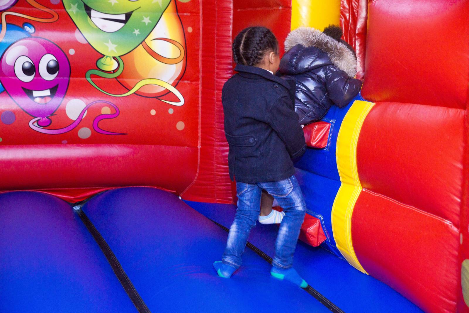 Happy Balloons Bounce & Slide Bouncy Castle Combo London