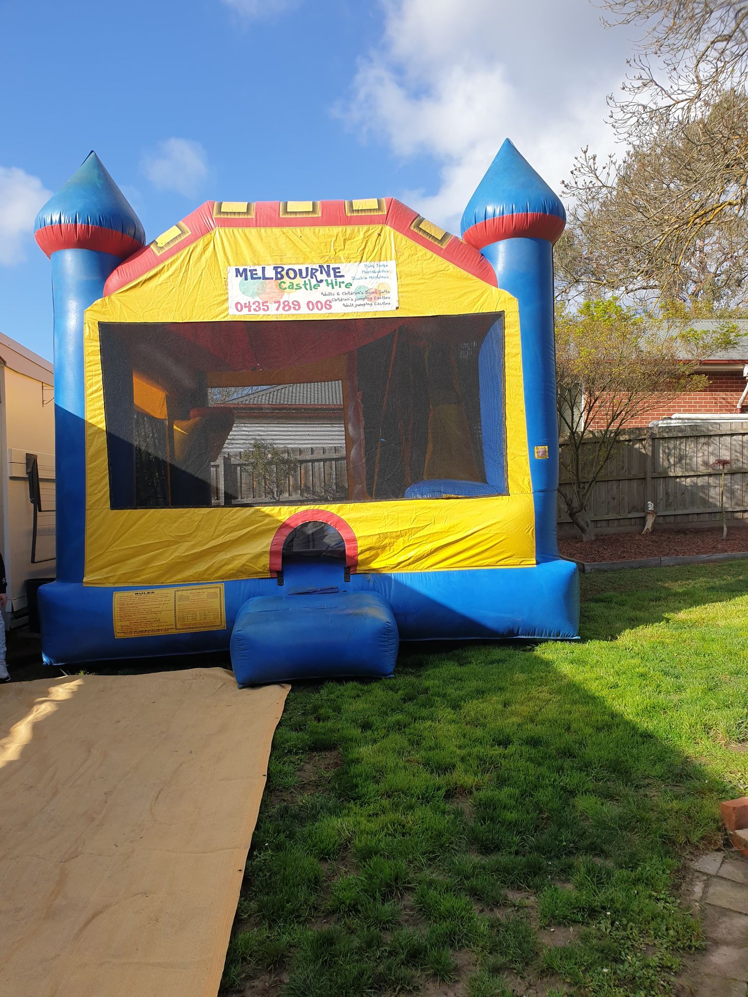 Classic Colour 6 x 5 Metres with Slide 1 - Hire in Victoria | Melbourne ...