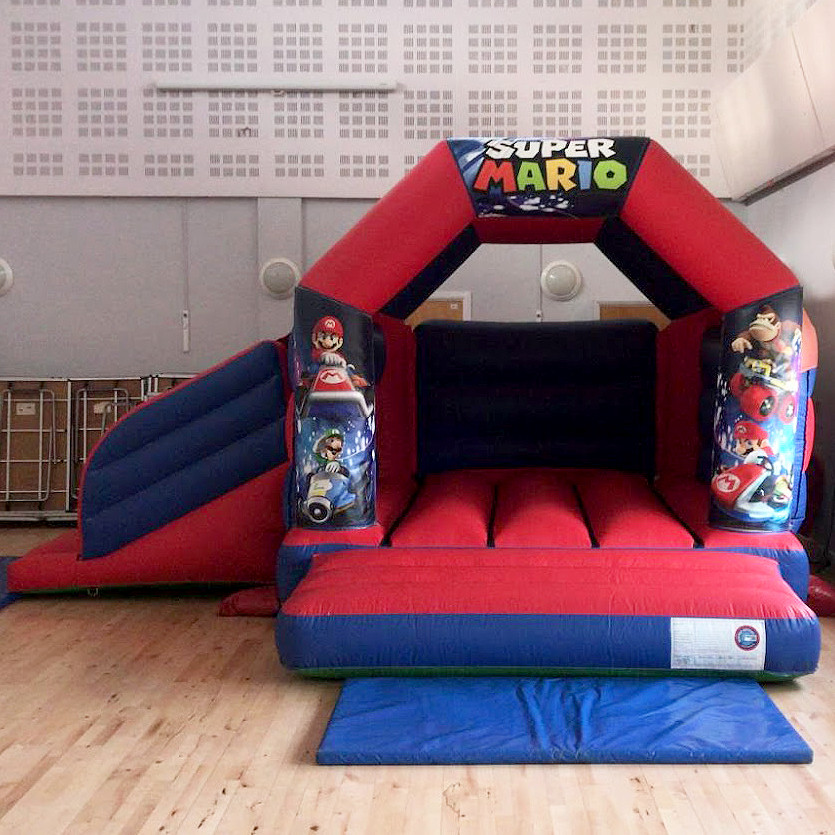 Mario Castle / Slide Combo - Inflatable, Bouncy Castle, Entertainment ...