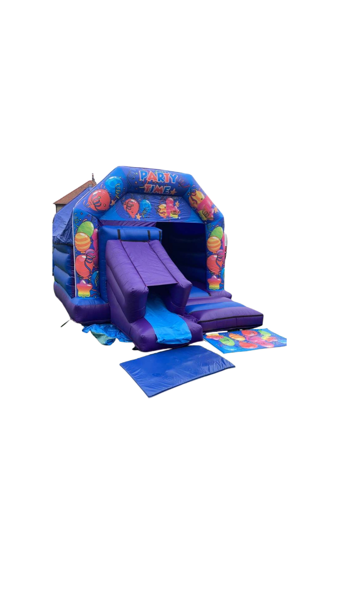 Party Time slide castle - Bouncy Castle Hire, inflatable pub in ...