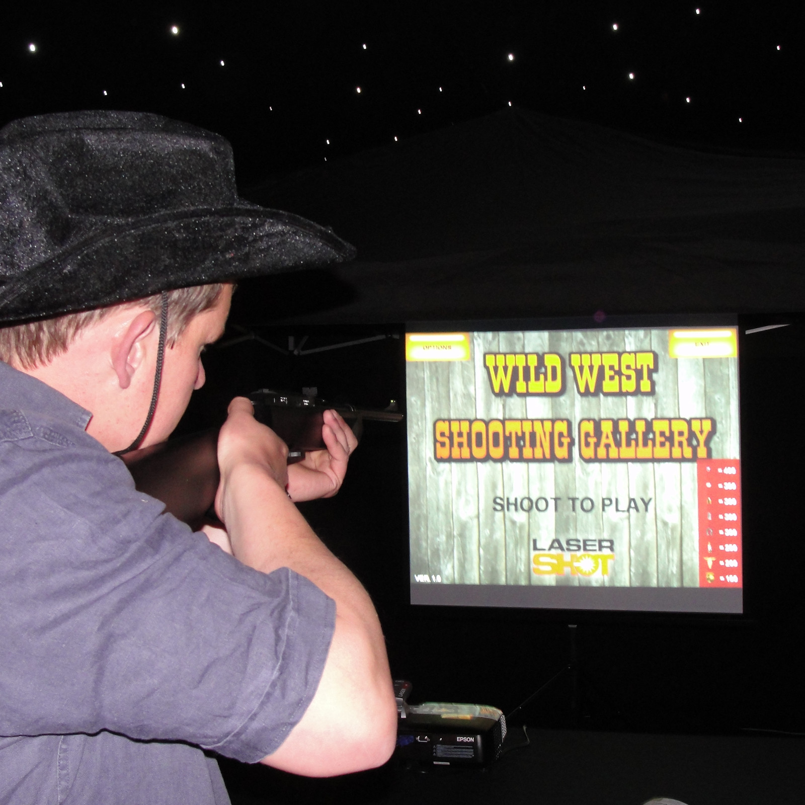 Laser Shot Shooting Gallery - Hire in SOUTHAMPTON, HAMPSHIRE AND ...