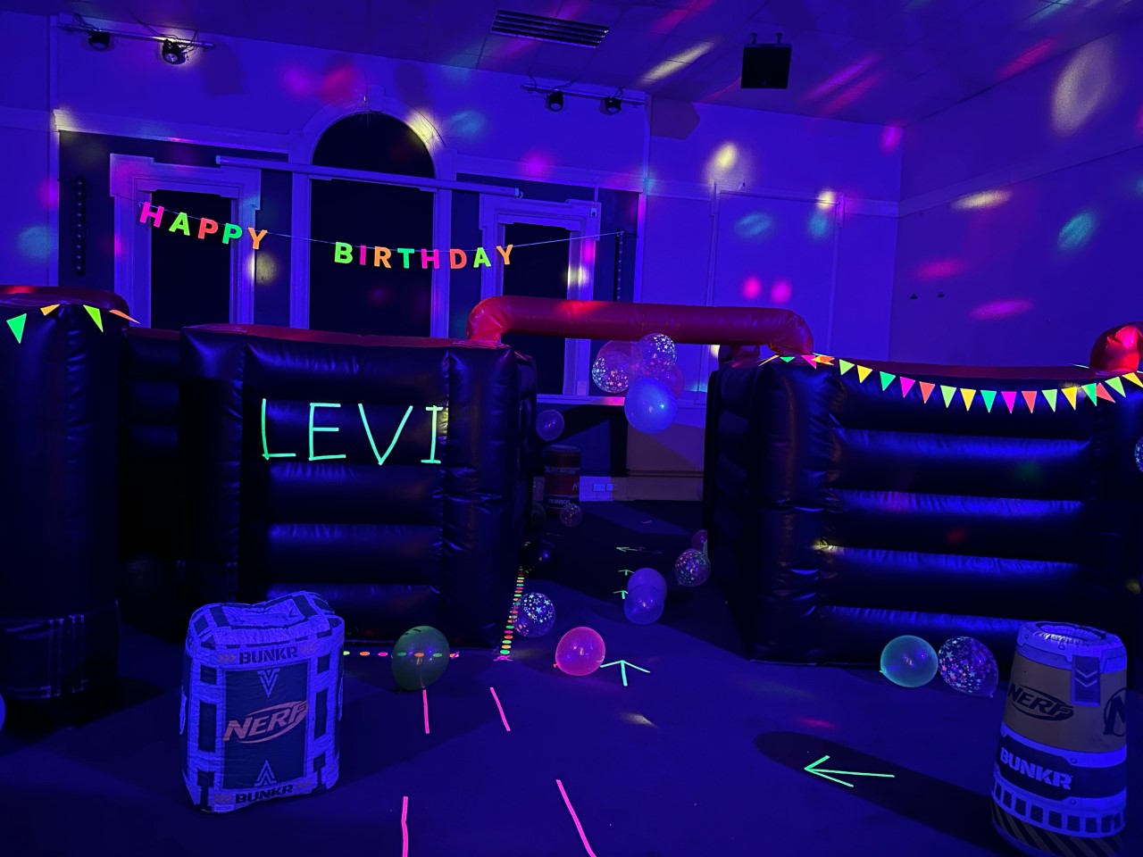 Nerf arena - Bouncy Castle Hire in Louth, Horncastle, Mablethorpe ...