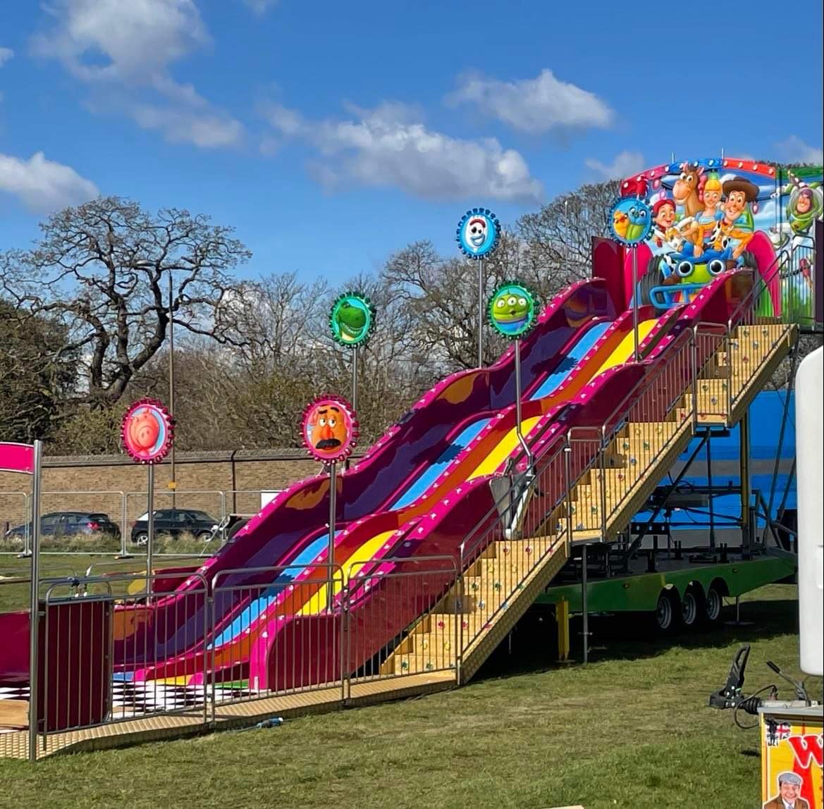 Astro Glide Slide - Bouncy Castle Hire, Fairground Attractions and ...