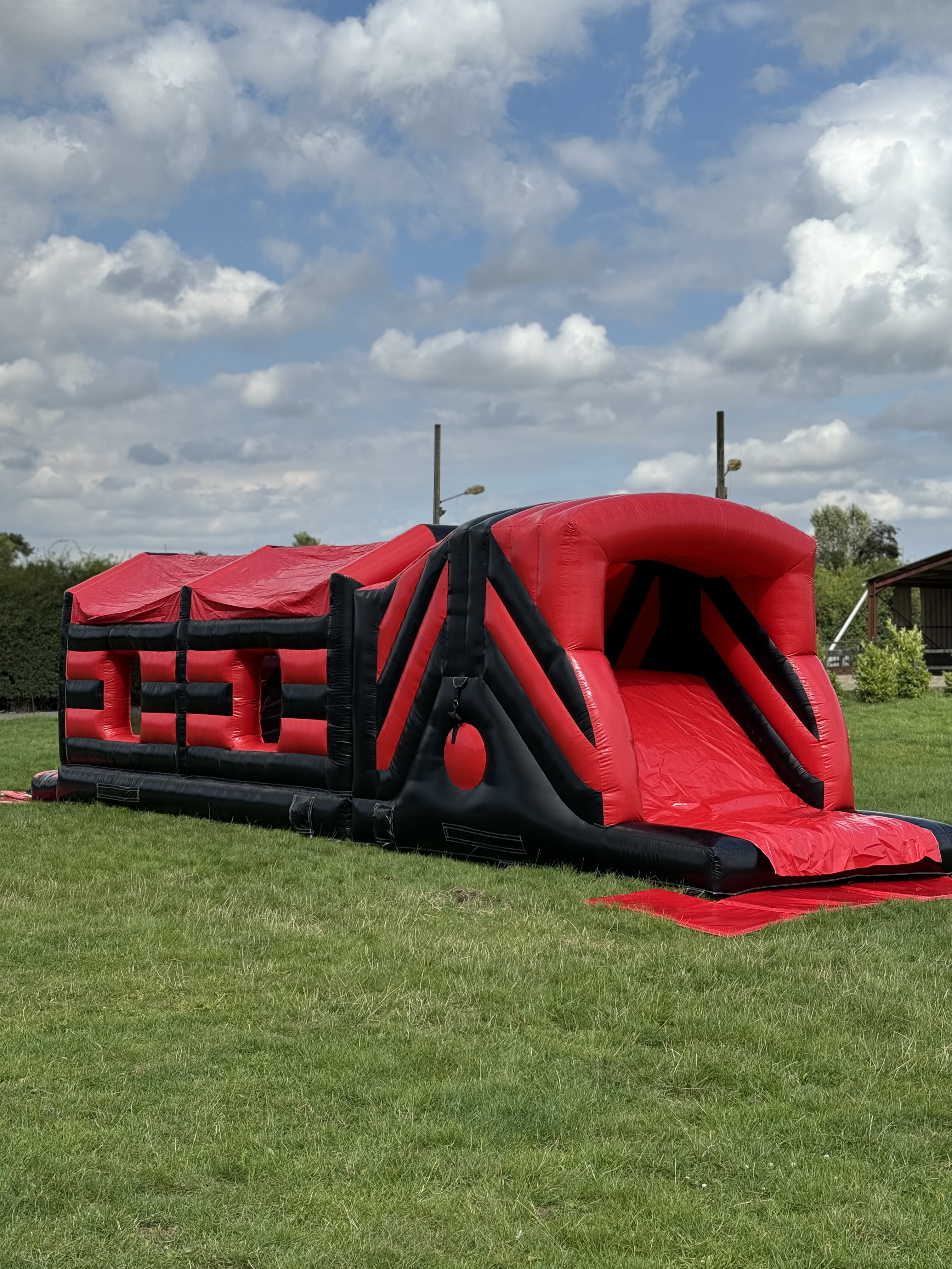 Inflatable Assault Course Hire Fun Obstacle Course in Leicestershire