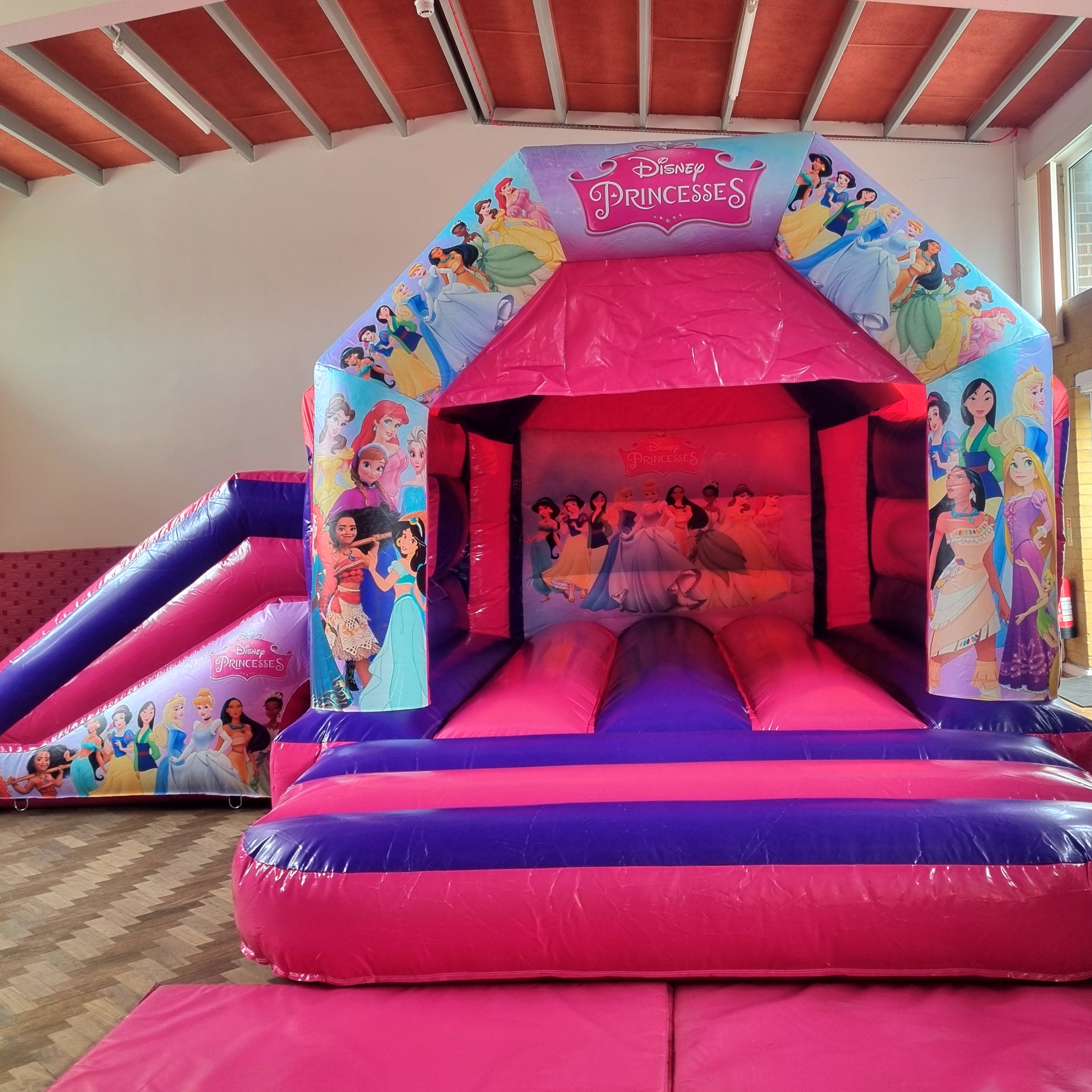Disney Princess Side Slide Castle - Hire in Aylesbury | BONKERZzz ...