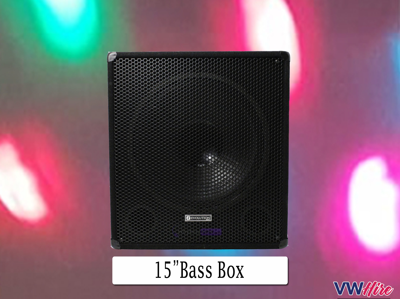 Music speaker bass box - Event Hire in London | VW Hire