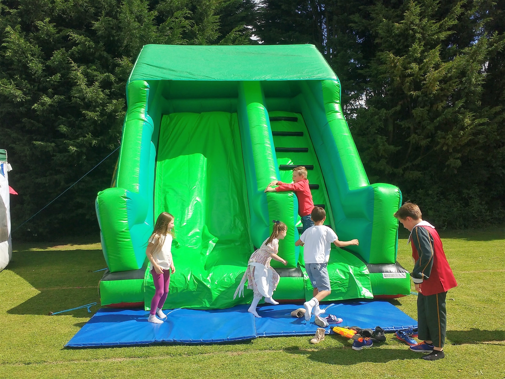 Army Inflatable Slide