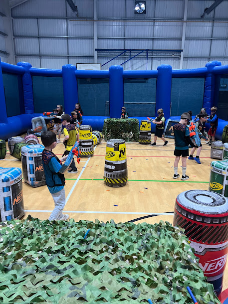 Nerf Battle Arena Hire In Bridgend Randb Inflatables