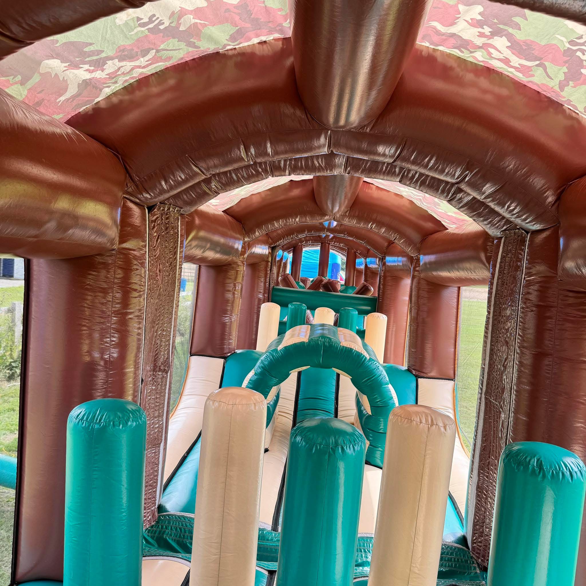 100ft Army ultimate challenge assault course - Bouncy Castle Hire in ...