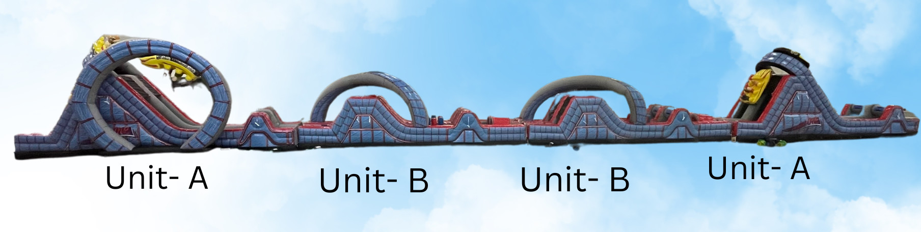 The Ultimate Wild One Obstacle Course - Rentals in Wisconsion | Blue ...