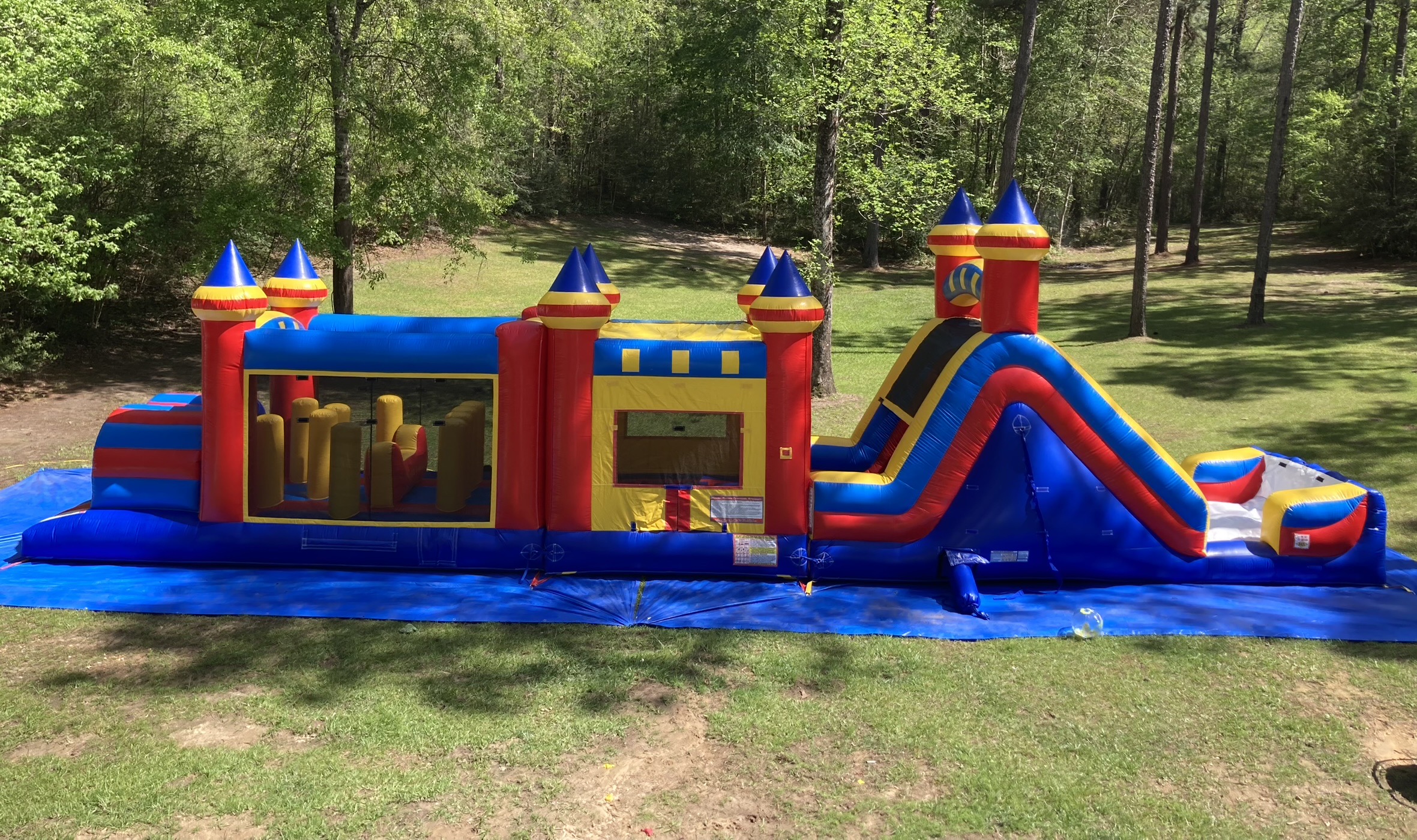 Obstacle Courses - Hire in MS | T's Party Rentals