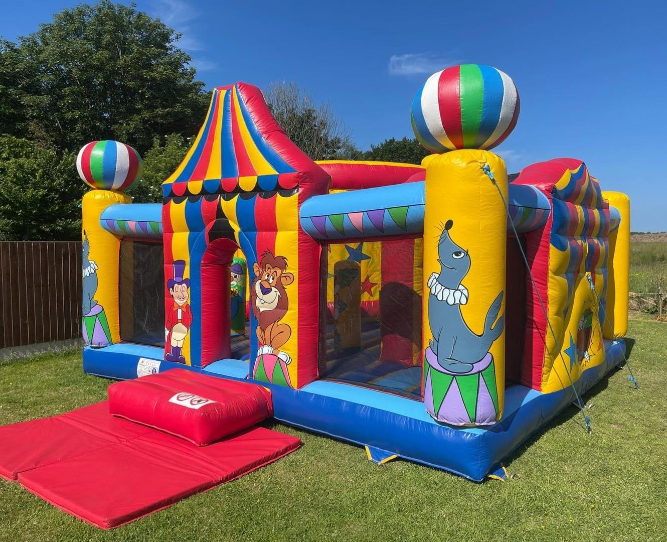 20ft x 20ft Circus Activity Bouncy Castle - Hire in Chorley | S.J ...