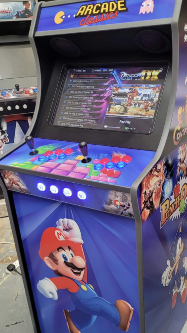 Arcade Machine 8000 in 1 games - Bouncy Castle Hire, inflatable pub in ...