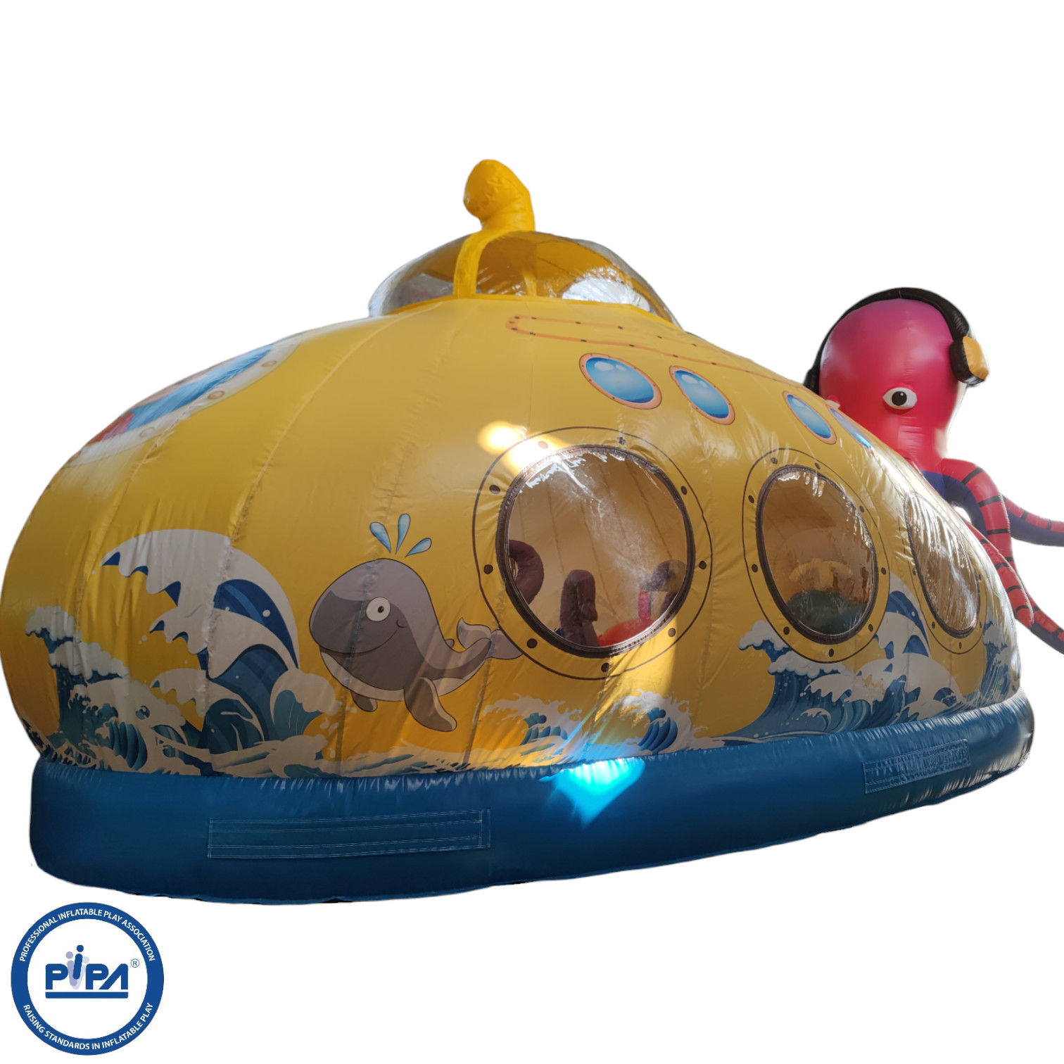 BBOL-264 - 34x15x14.5ft - 3D Inflatable Yellow Submarine - Bouncy ...