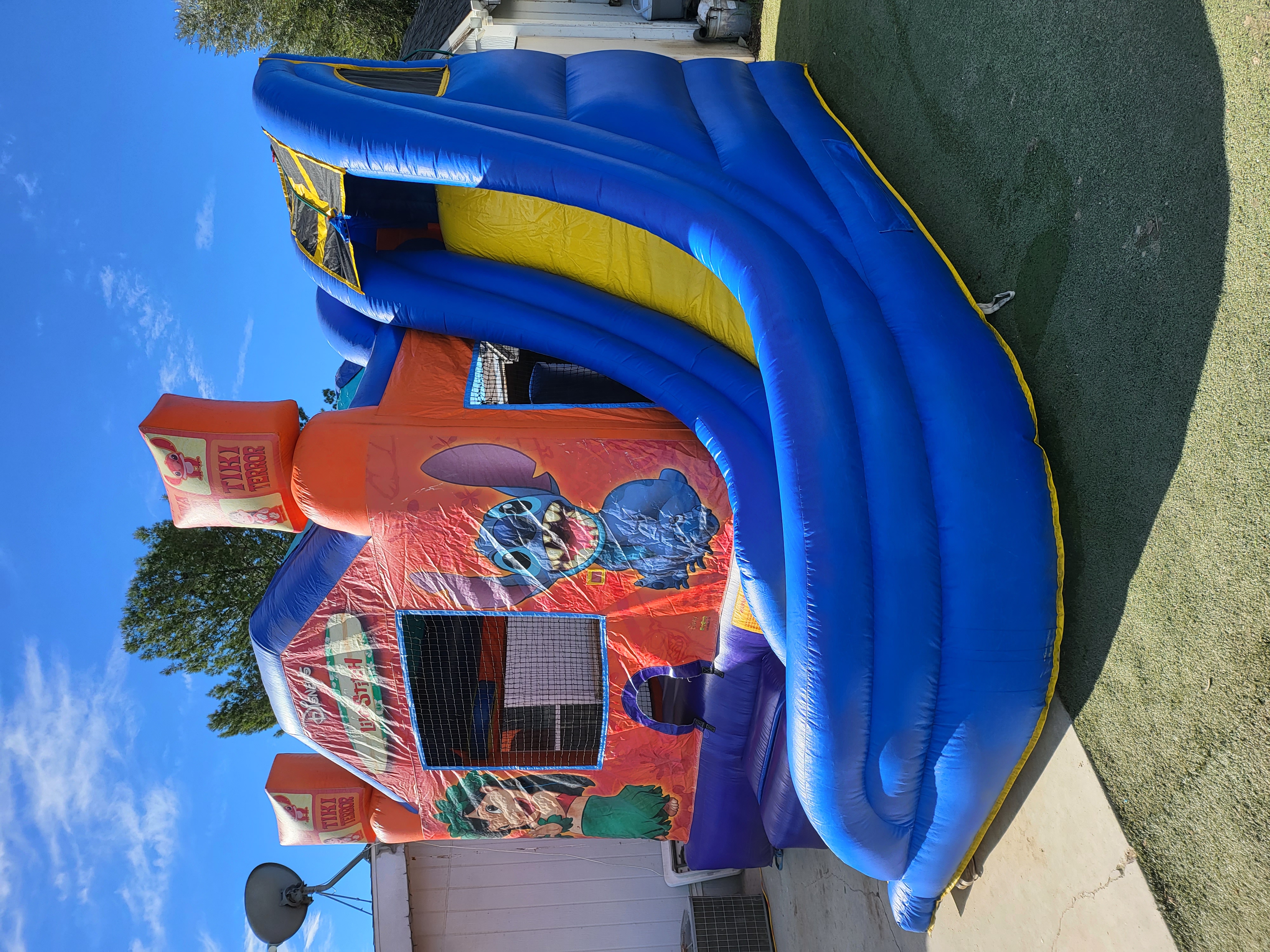 Disney Lilo and Stitch 5in1 Bounce House Combo - Bounce house Rentals ...
