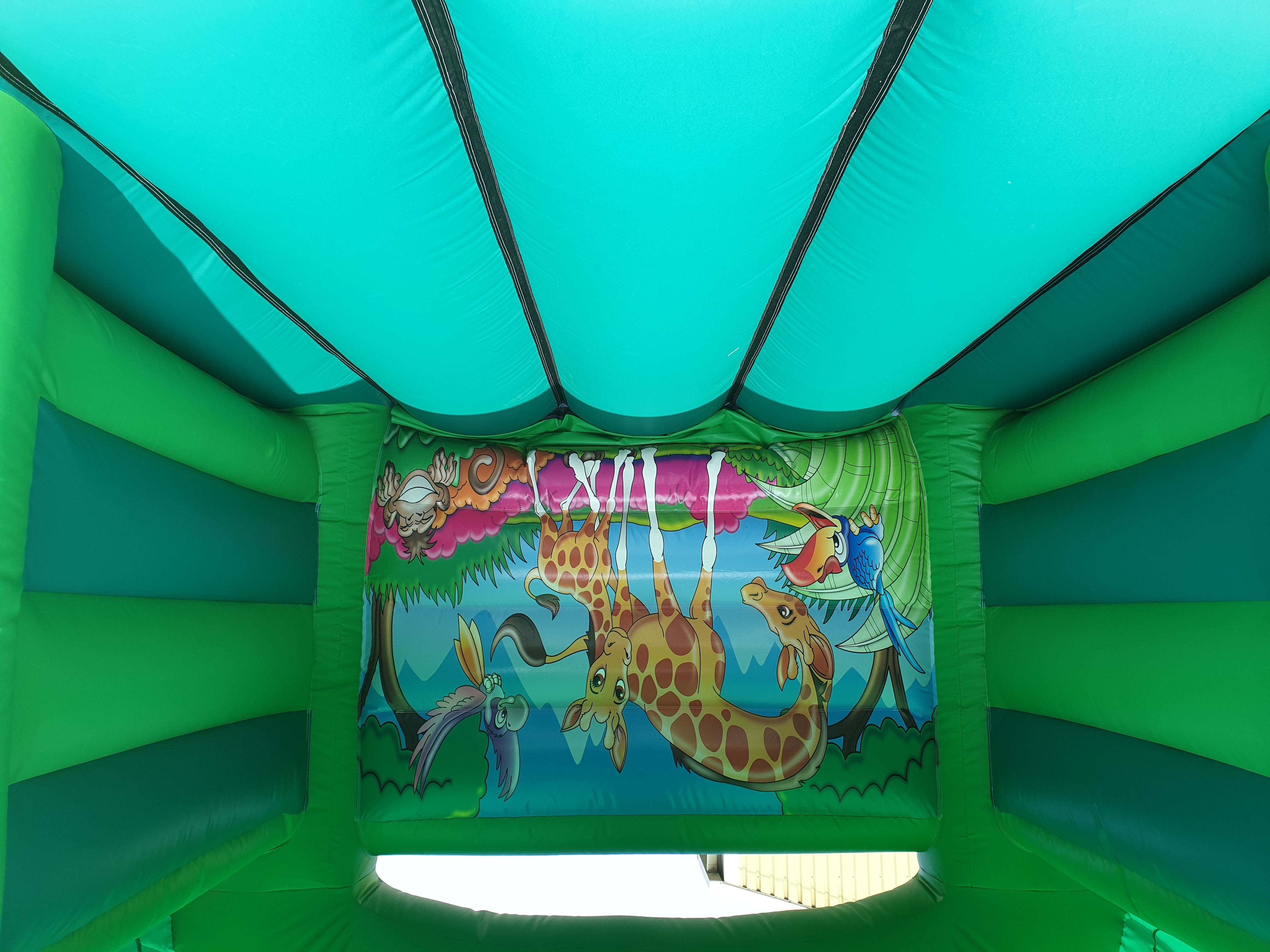 11ft x 14ft Jungle Arch Castle - Bouncy Castle Sales in the UK ...