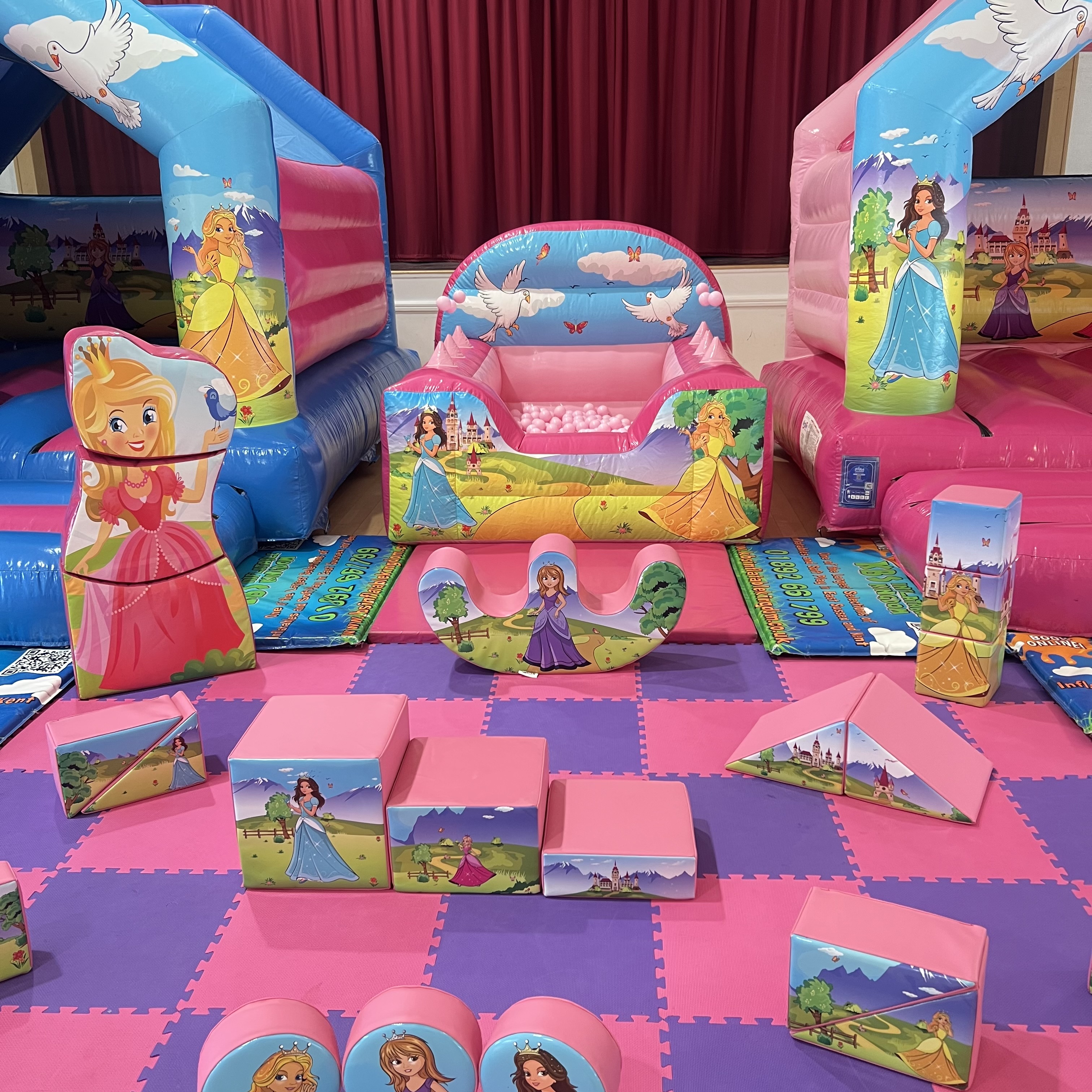 Princess *PREMIUM* Package (3) - Bouncy Castle Hire in Crowborough ...