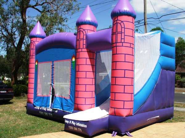 Large Purple Combo Castle