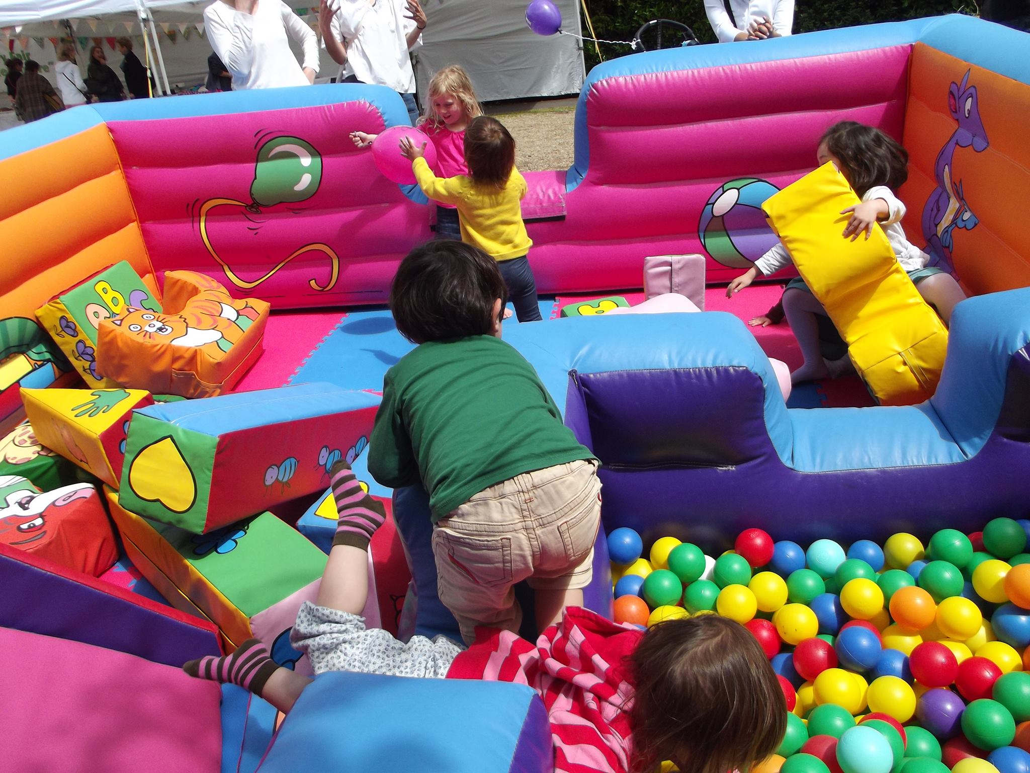 Soft Play Inflatable Surround Hire | Party Play Zone | London