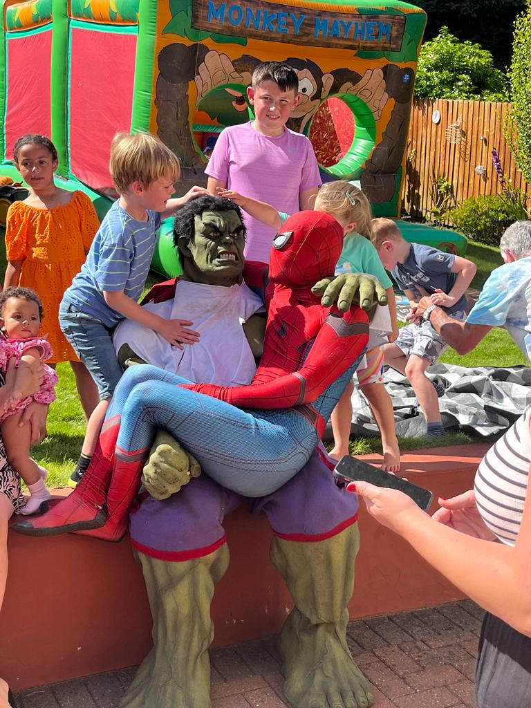 Incredible Hulk - Hire in Wirral | Package Hire Events Wirral