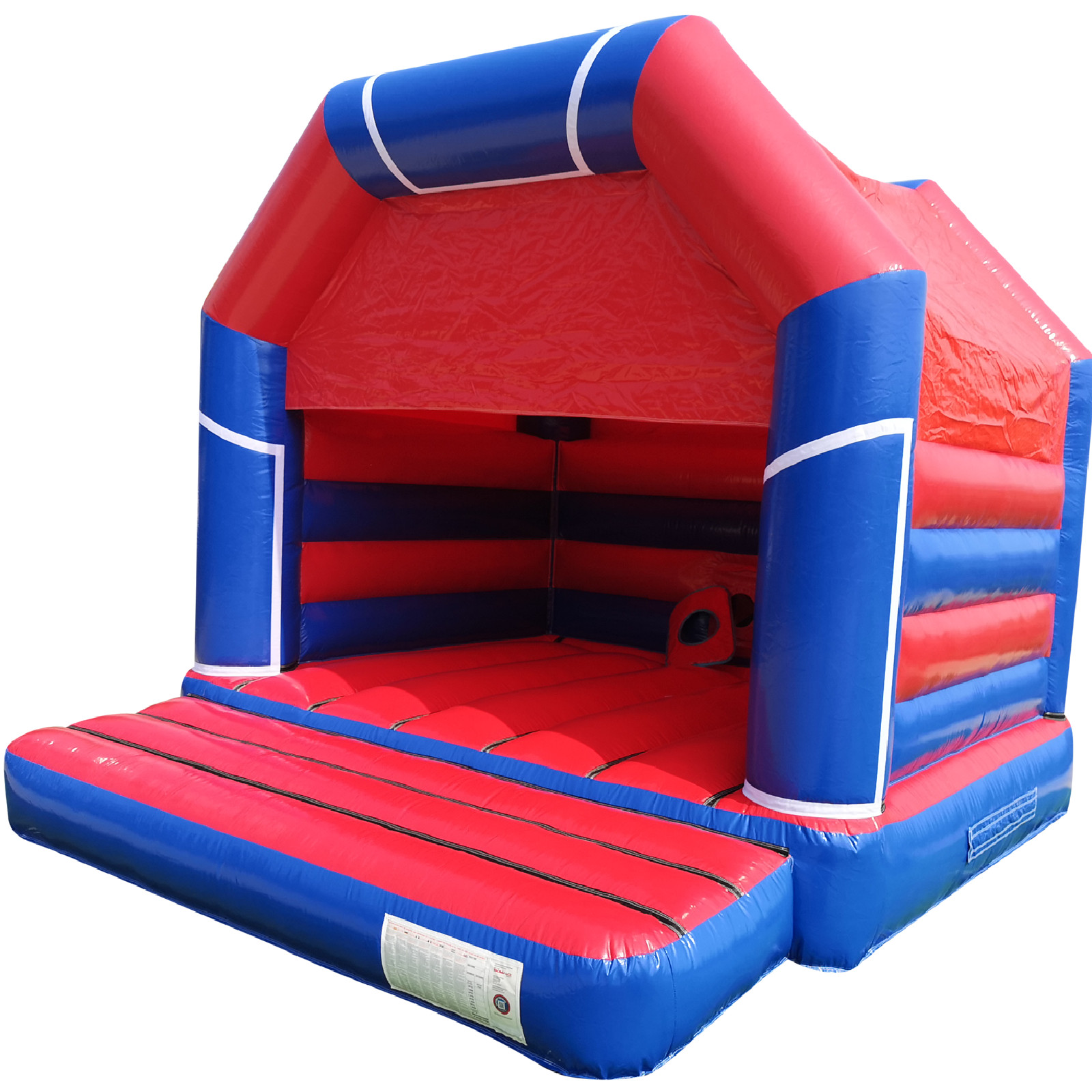BBOL-206 - 15x15x11.6ft - A frame bouncer - (Blue & Red Velcro ...