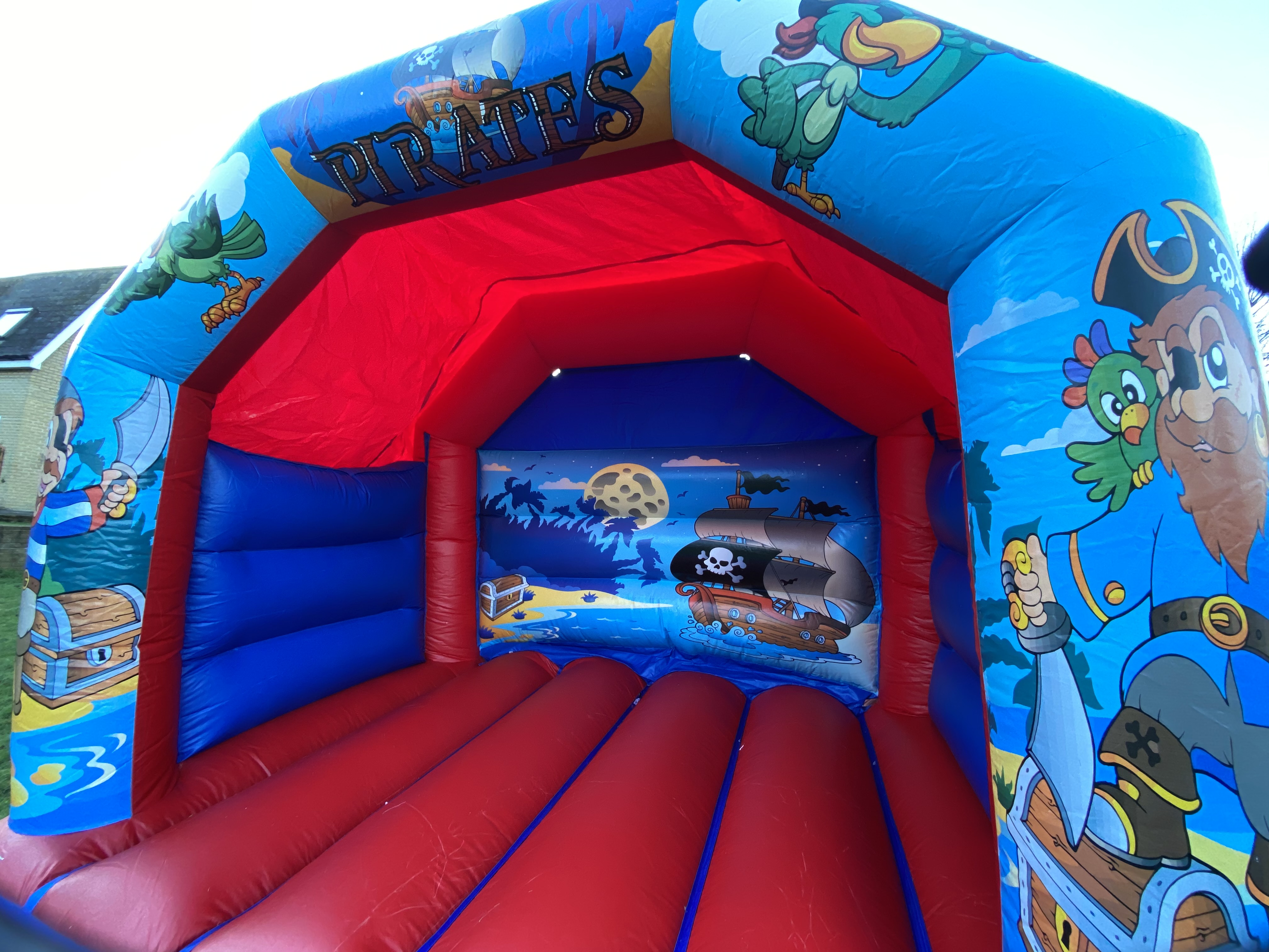 13ft x 13ft x 12ft (High) Pirate Castle - Bouncy Castle Hire in Isle Of Man