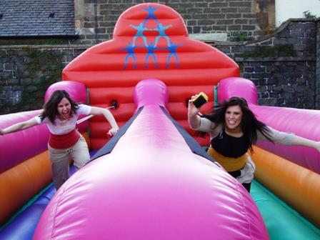 INFLATABLE FUN AND GAMES FOR GALA DAYS IN FIFE, EDINBURGH AND GLASGOW