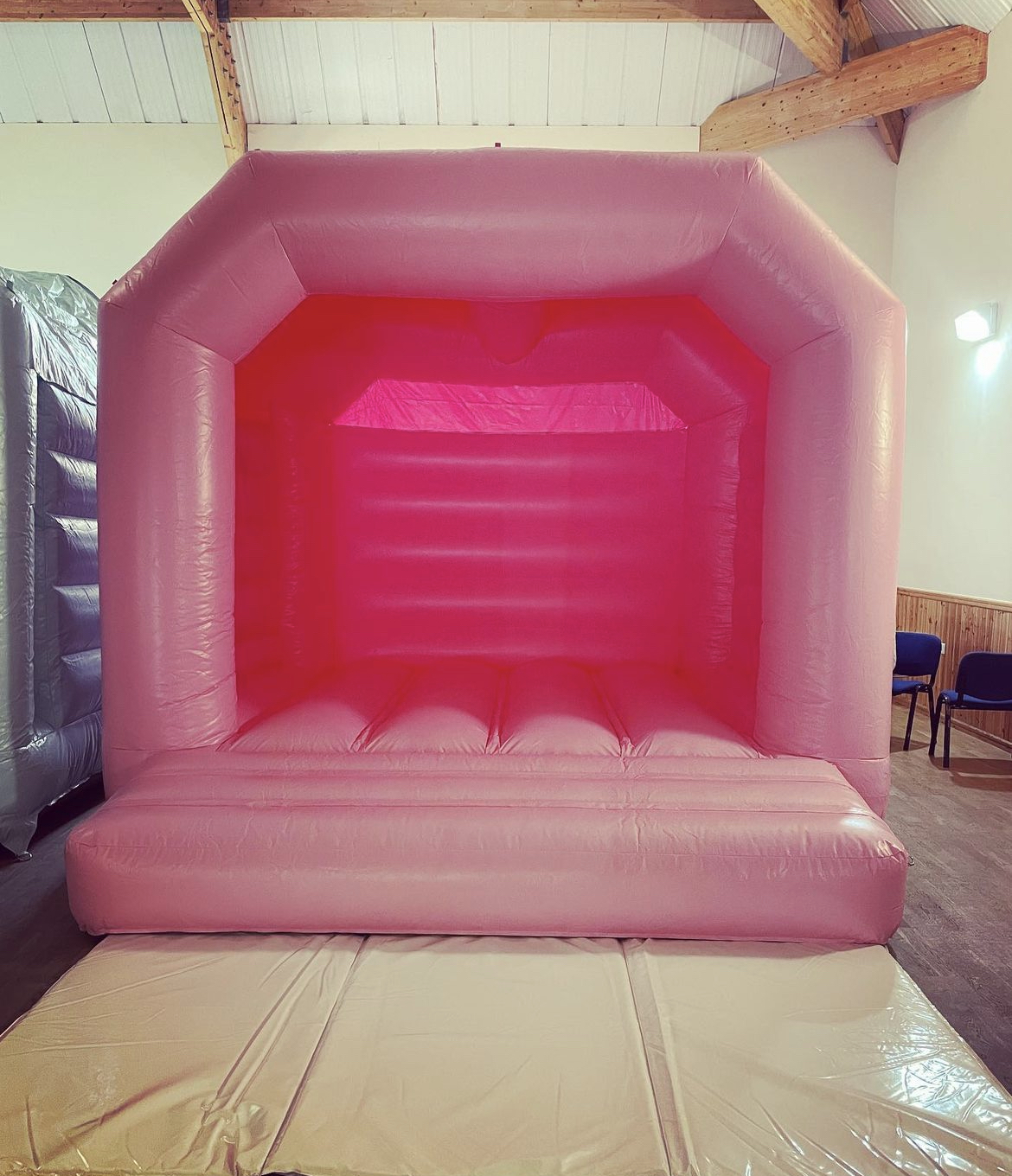 Pastel Pink Bouncy Castle
