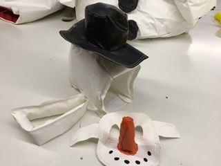 BBSS-008 - 2x Adult sumo suits - (Snowman Theme) - Bouncy Castle ...