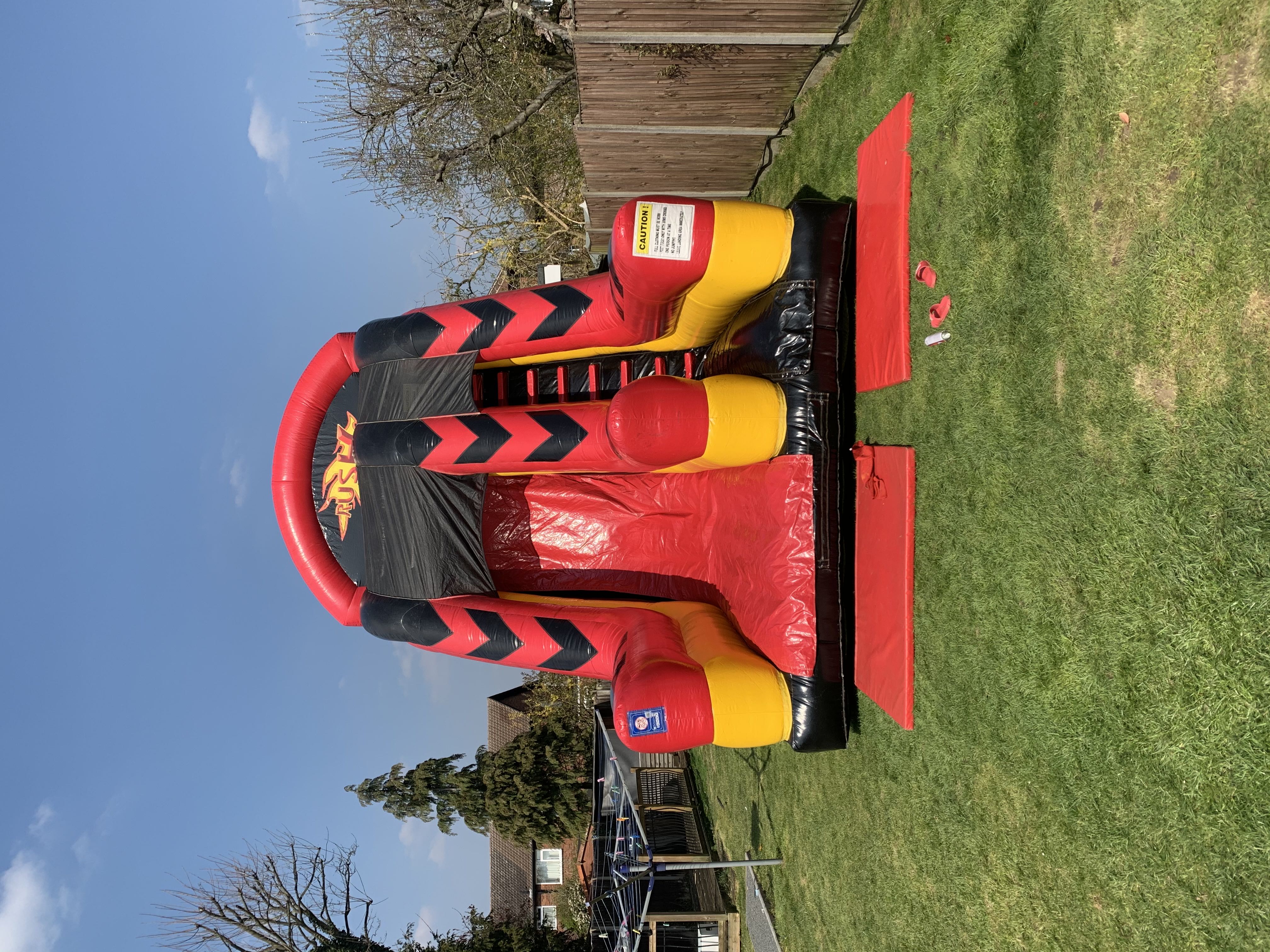 10ft Super Rush Drop Slide - Bouncy Castle Hire, Bouncy Castles, Rodeo ...