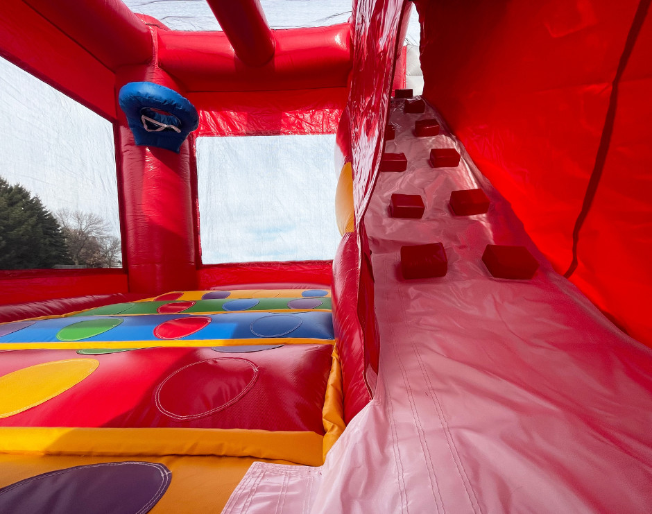 Fire Station Bounce Combo (Wet/Dry) - Rentals in Wisconsion | Blue Sky ...