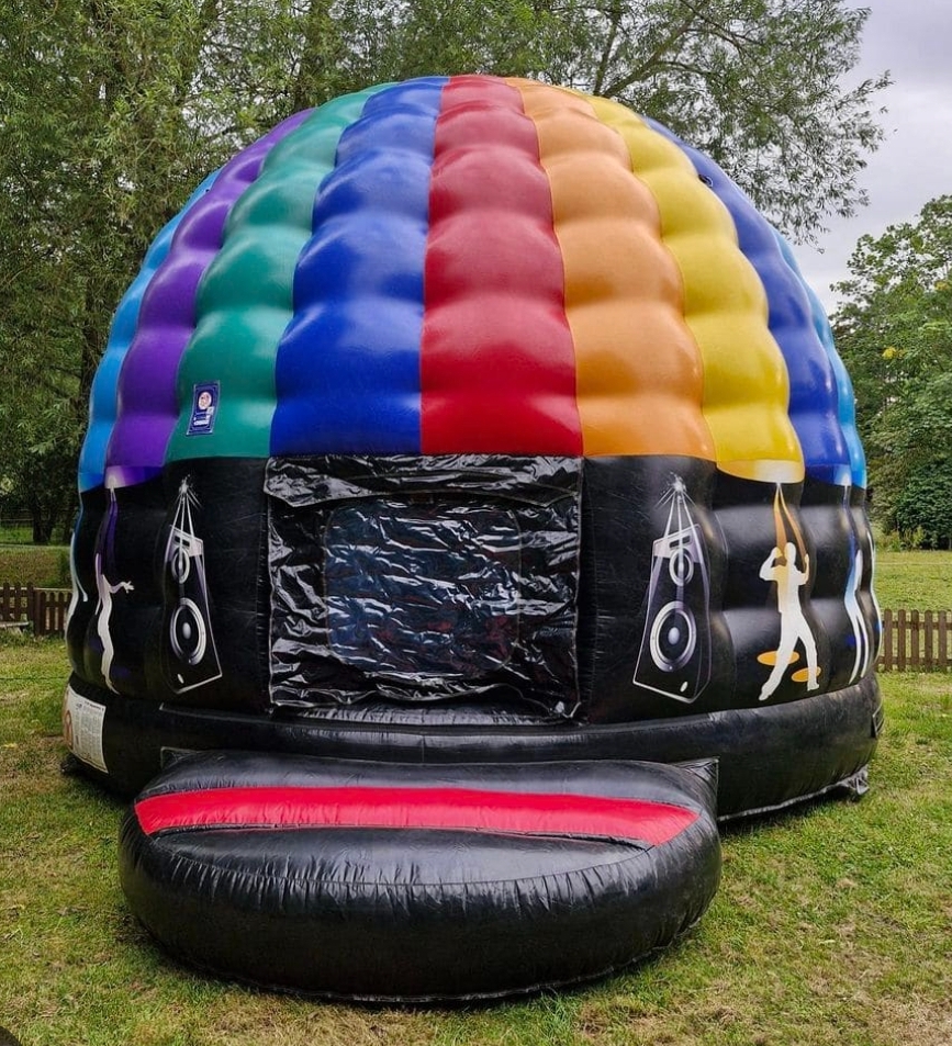 Disco dome-best bouncy castle hire in Nottingham