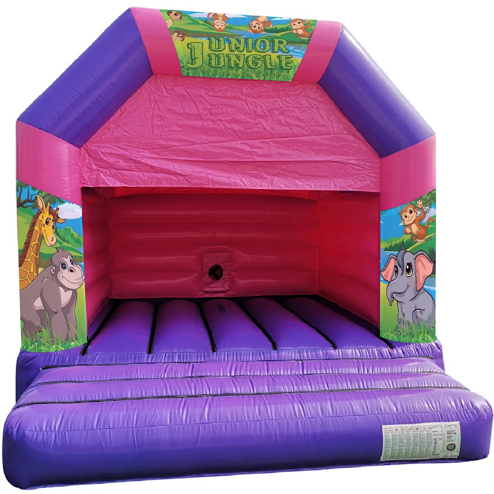 Jungle Themed Bouncy Castle Hire Leeds and Wakefield
