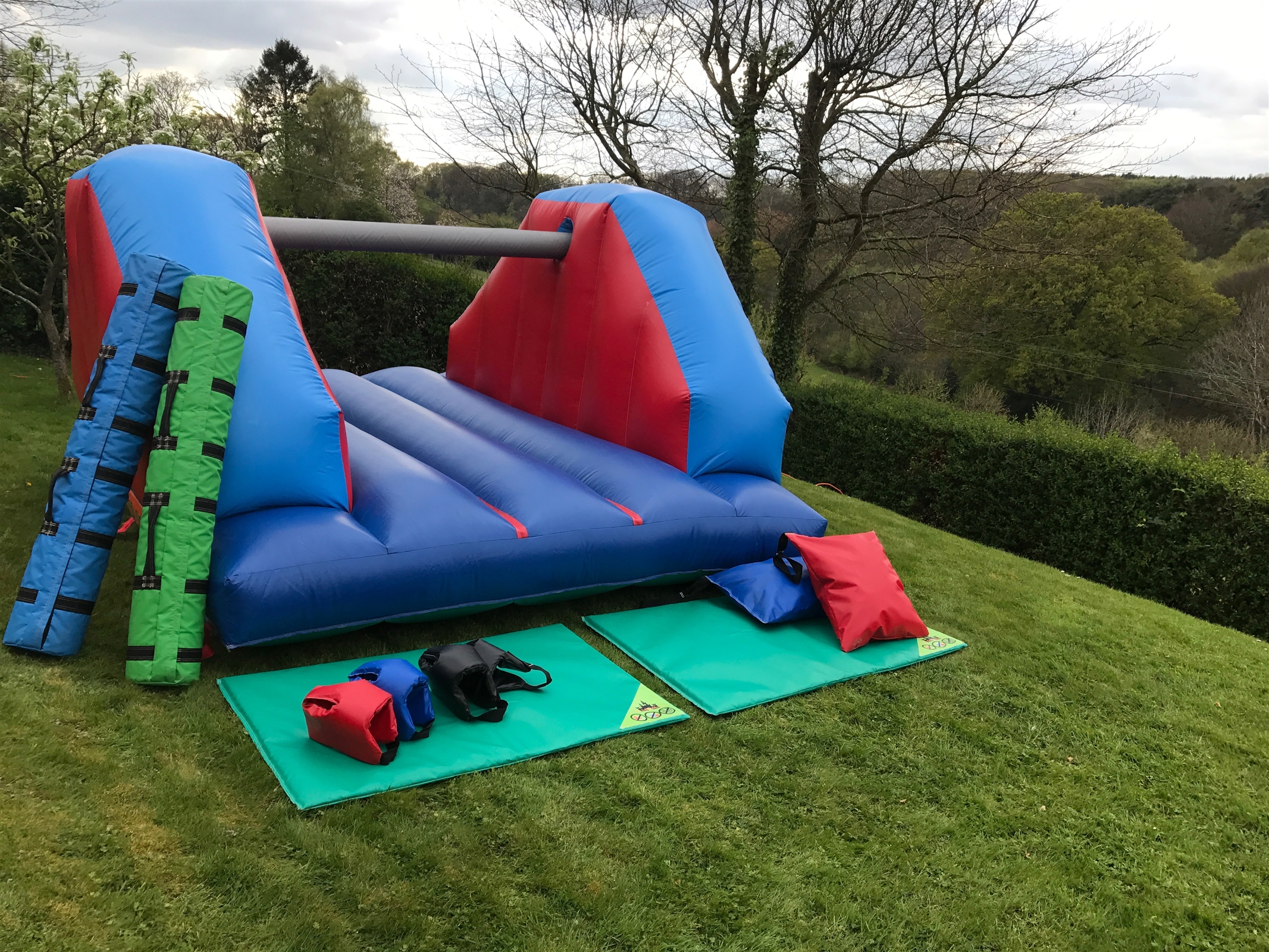 Pole joust, pillow bash hire