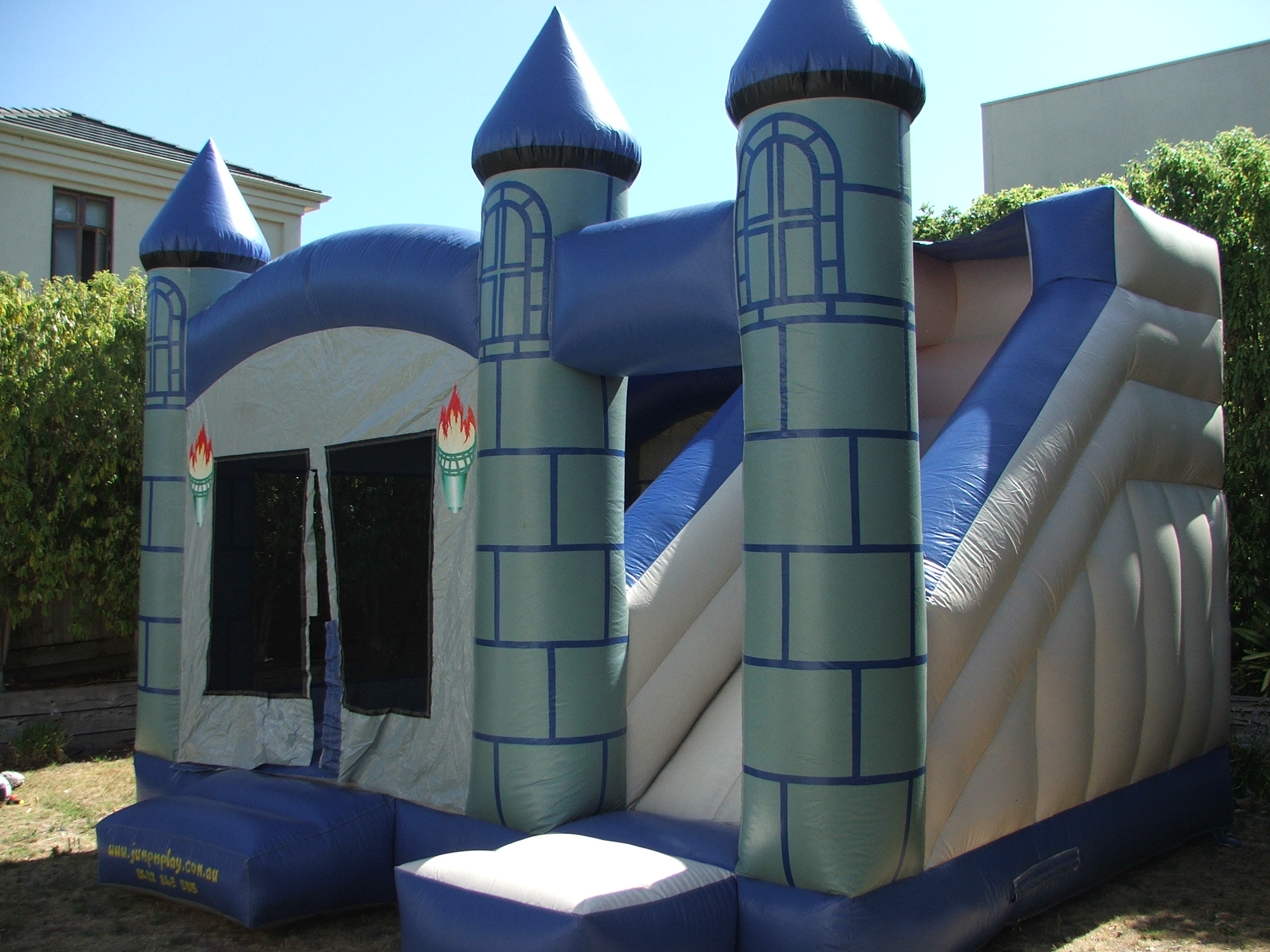 Combo Castles (castle with a slide) - Jumping Castle Hire in Inner ...