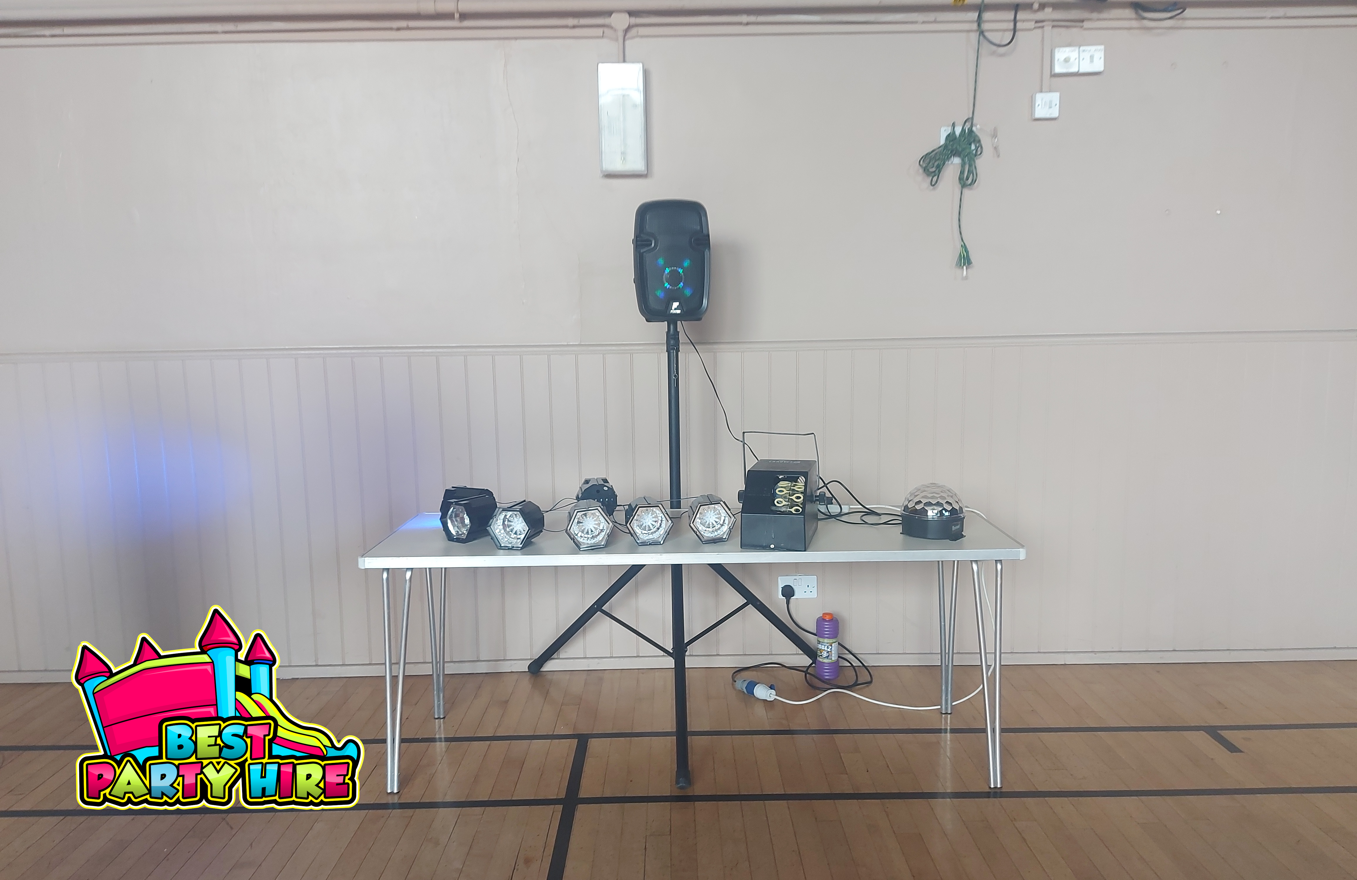 Mini Disco Table Hire | Toddler Party Entertainment Warwickshire