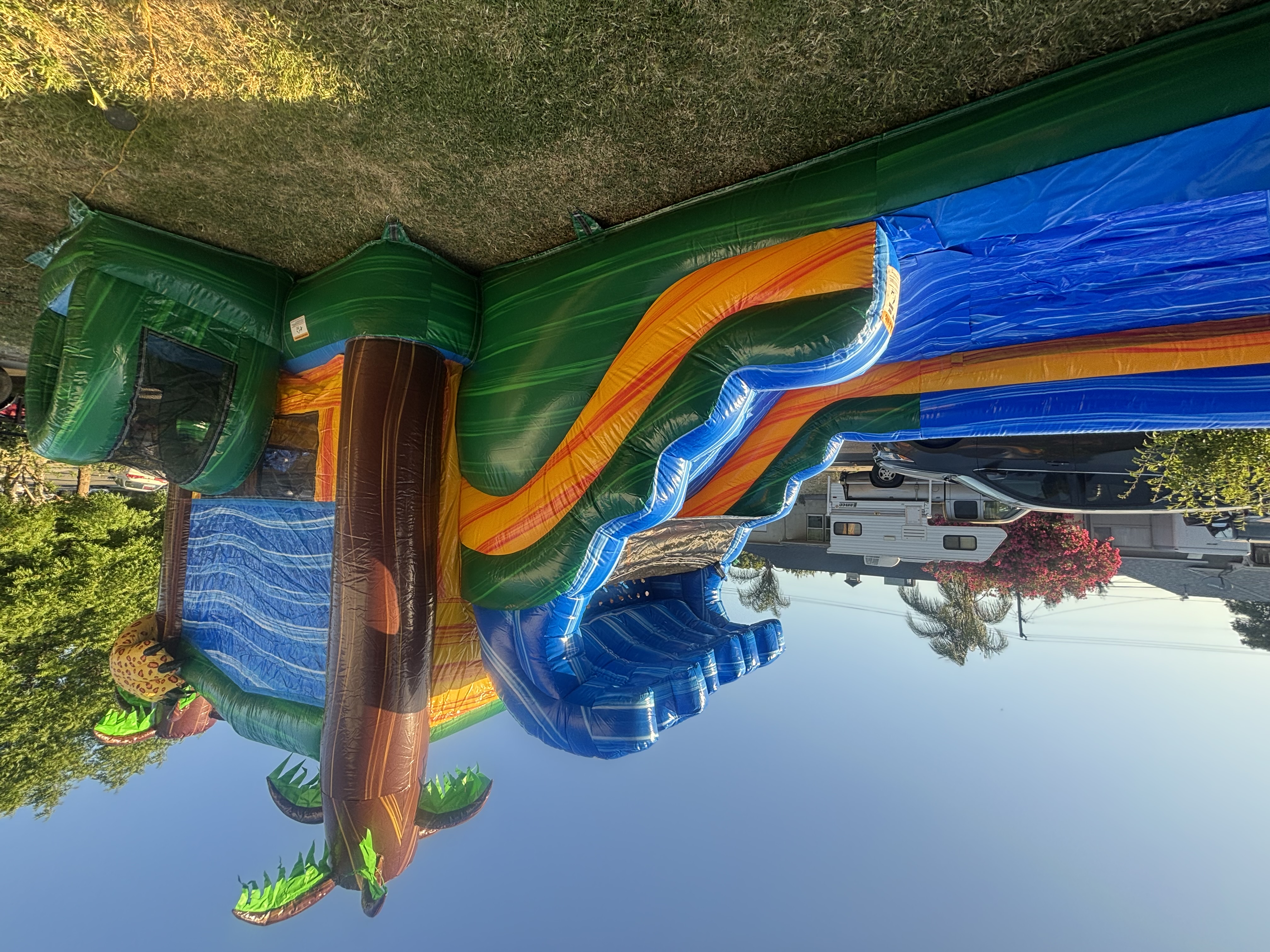 Jumper With Slide - Bounce House Rental in Ca | Marvelous Bounce House ...