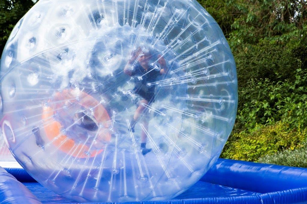 Zorb Racing - Hire in Somerset | Jolly Jumpers