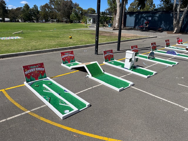 Epic Mobile Mini Golf Course Hire Adelaide