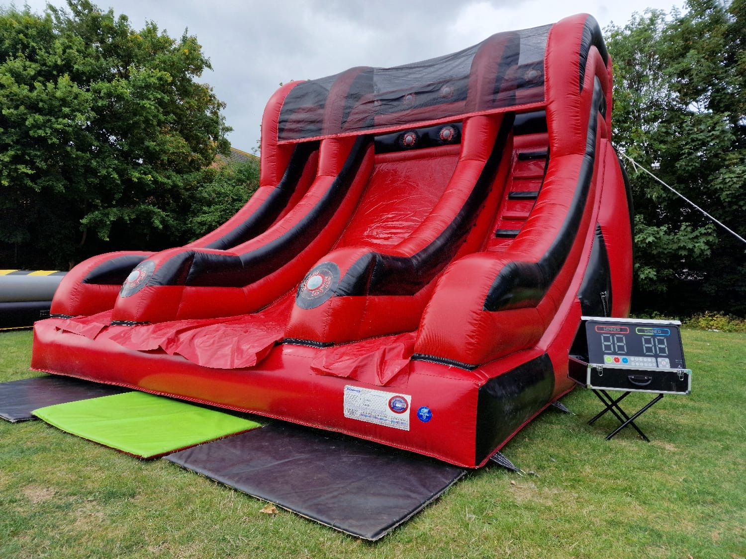Interactive Slide - 10ft Platform - Bouncy Castle Hire in Sheffield ...