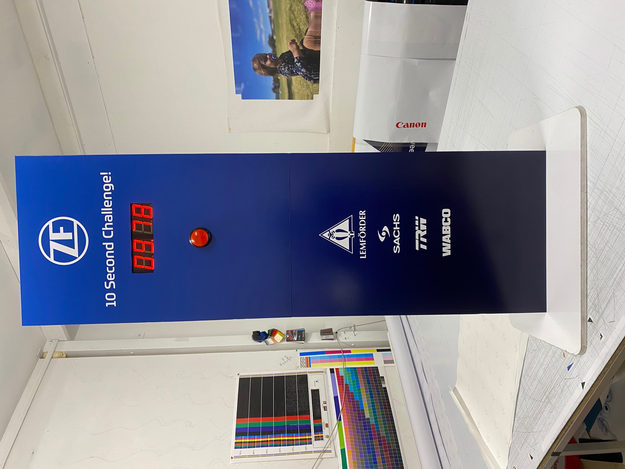 10 Second Challenge Game Hire Australia