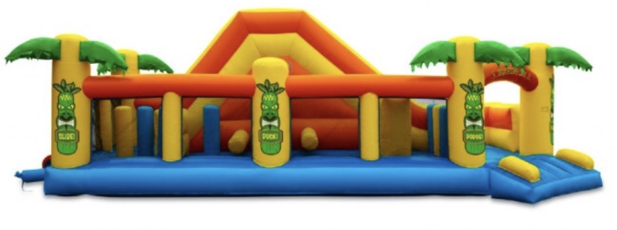 Rainforest Run Combo Obstacle Course - Inflatable Hire in Arkansas
