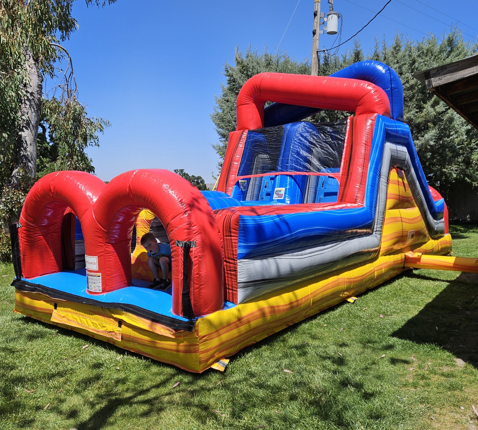 Combo Bounce Houses - Bounce House Rental in Ca | Ty's Bounce Barn