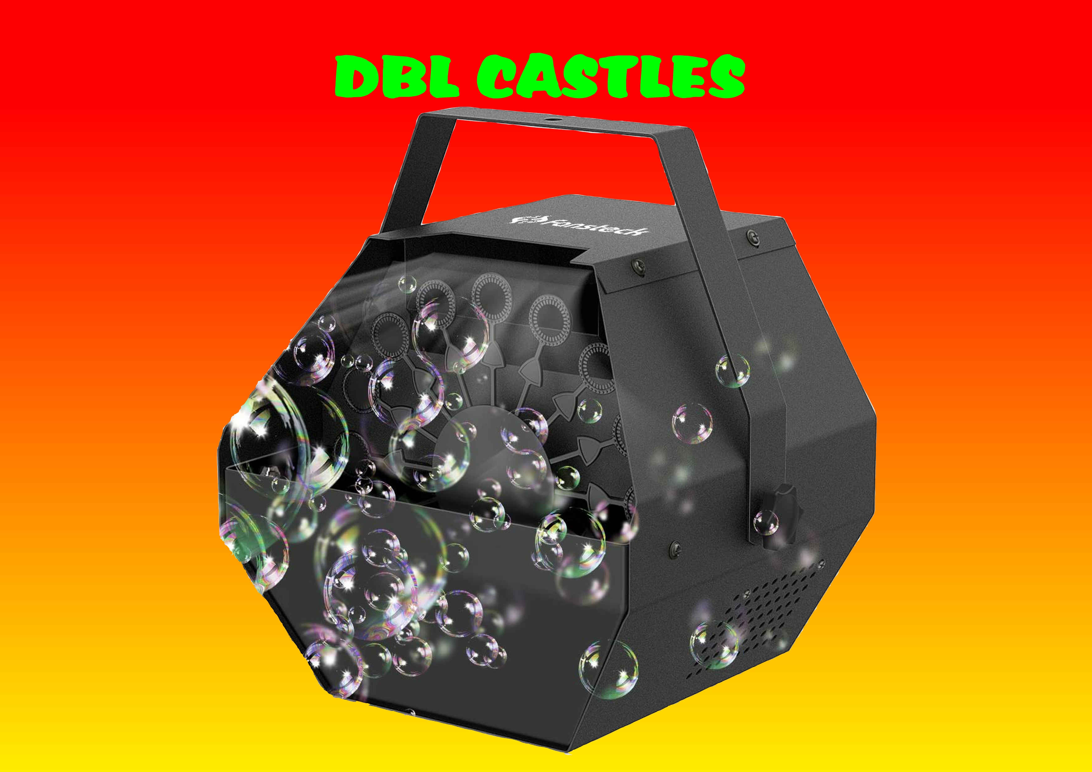 Bubble Machine. - Bouncy Castle Hire & Rodeo Bull Hire in Bury St ...