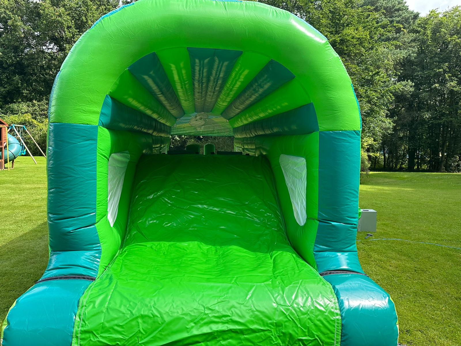Jungle Fun Run Assault Course is the ultimate inflatable adventure,