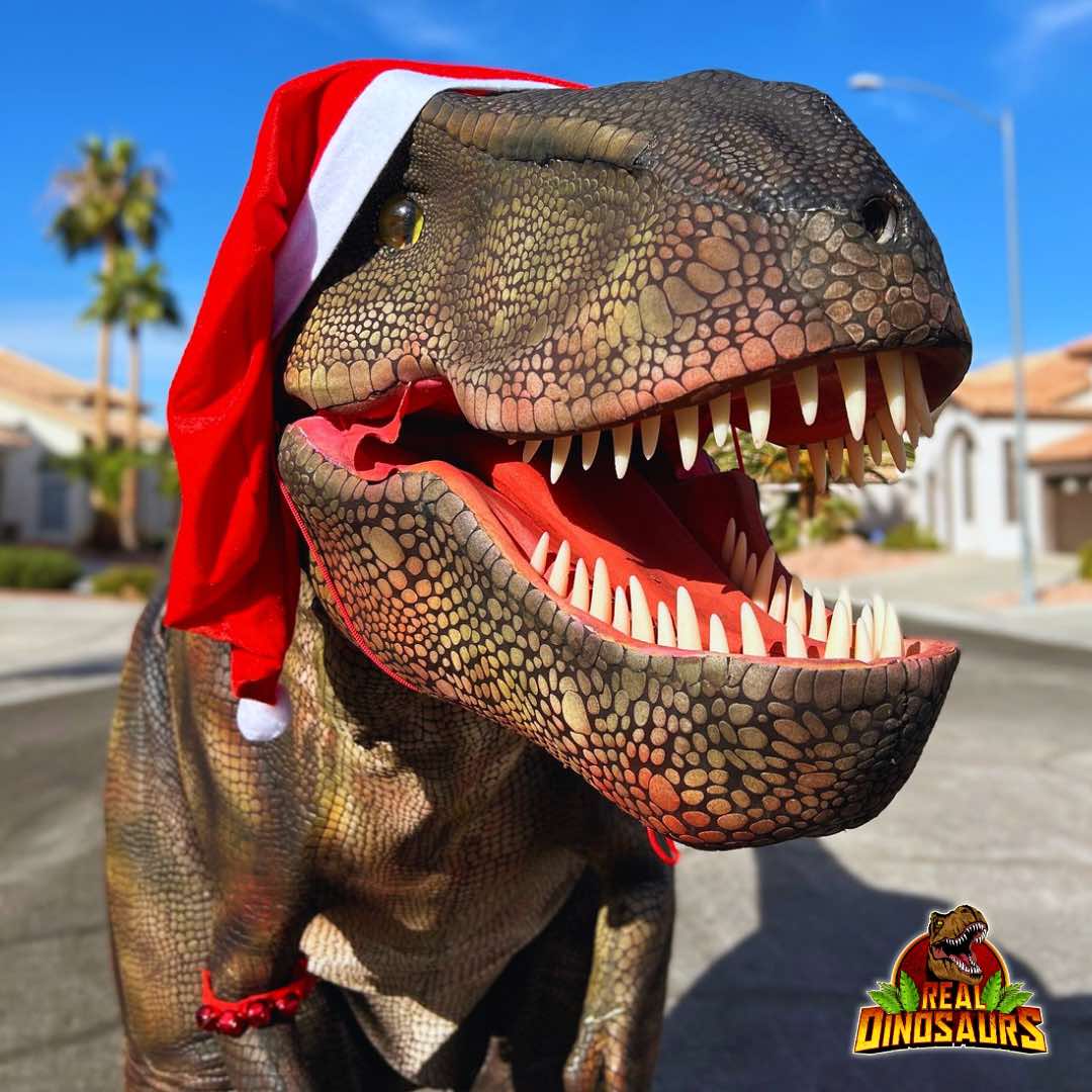 T-Rex Santa Experience | Holiday Dinosaur Visits in Las Vegas