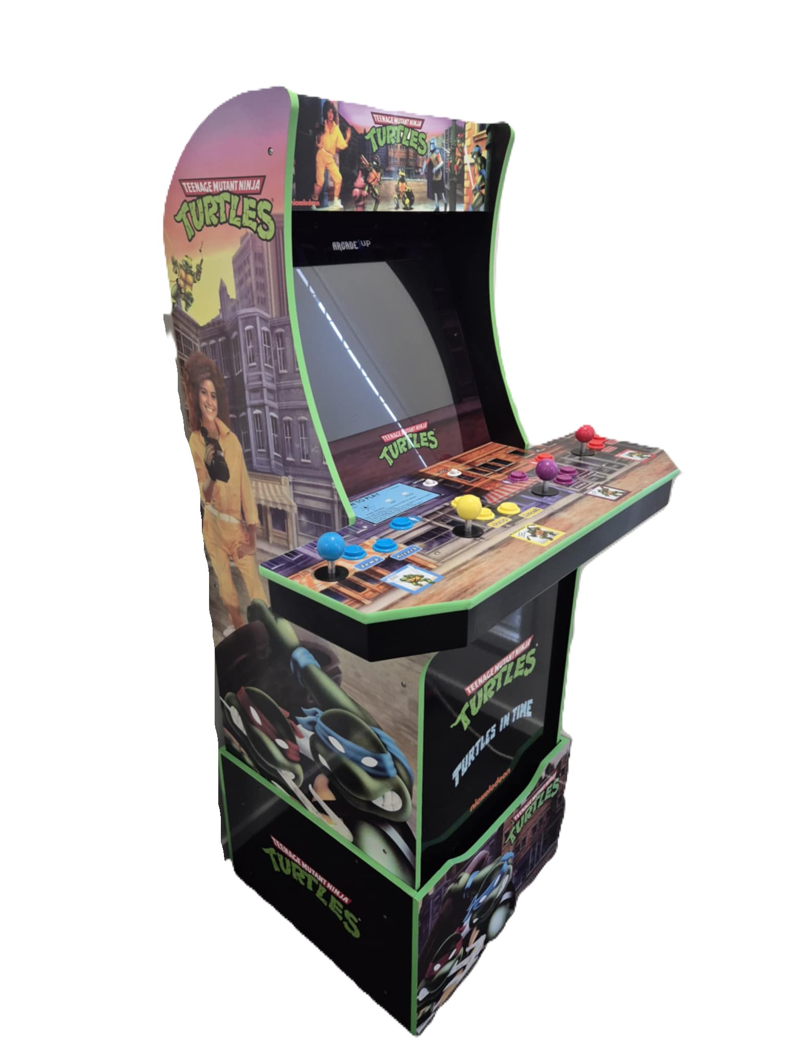 TMNT Arcade Machine Hire Gold Coast | 4-Player Retro Game