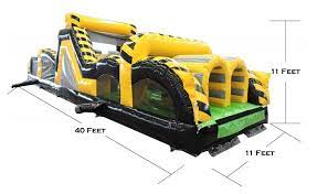 40 Foot Venom Obstacle Course - Hire in Vermont, New Hampshire ...