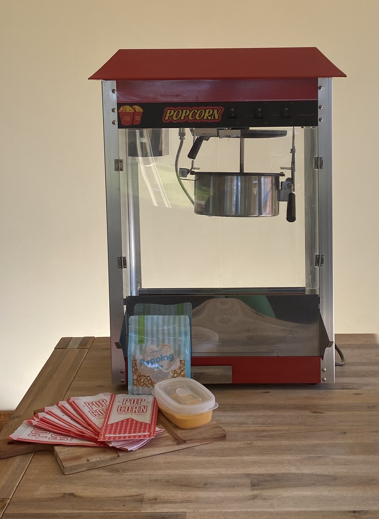 Popcorn machine - Hire in Halls Head | Celebr8 Party Hire