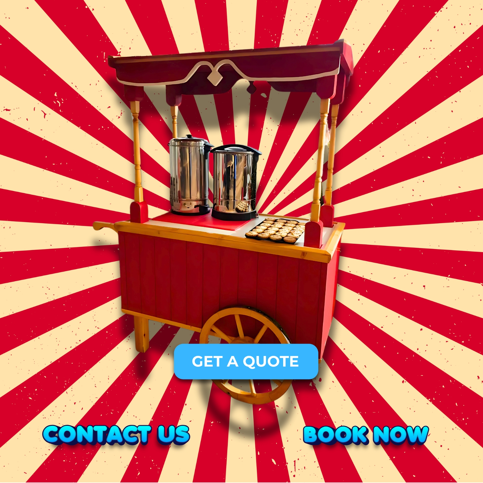 Christmas Food Cart Hire,Soup Carts,Food Stalls Rental,London,Essex,UK